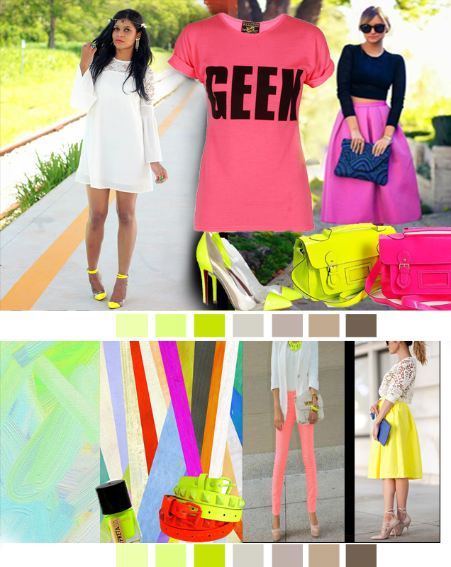 Neon 2015 - Estilo Próprio By Sirneon 2015 tendencia neon, moda feminina