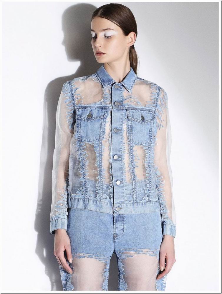 Denim transparent - Estilo Próprio By Sir Denim transparent, jaqueta ...